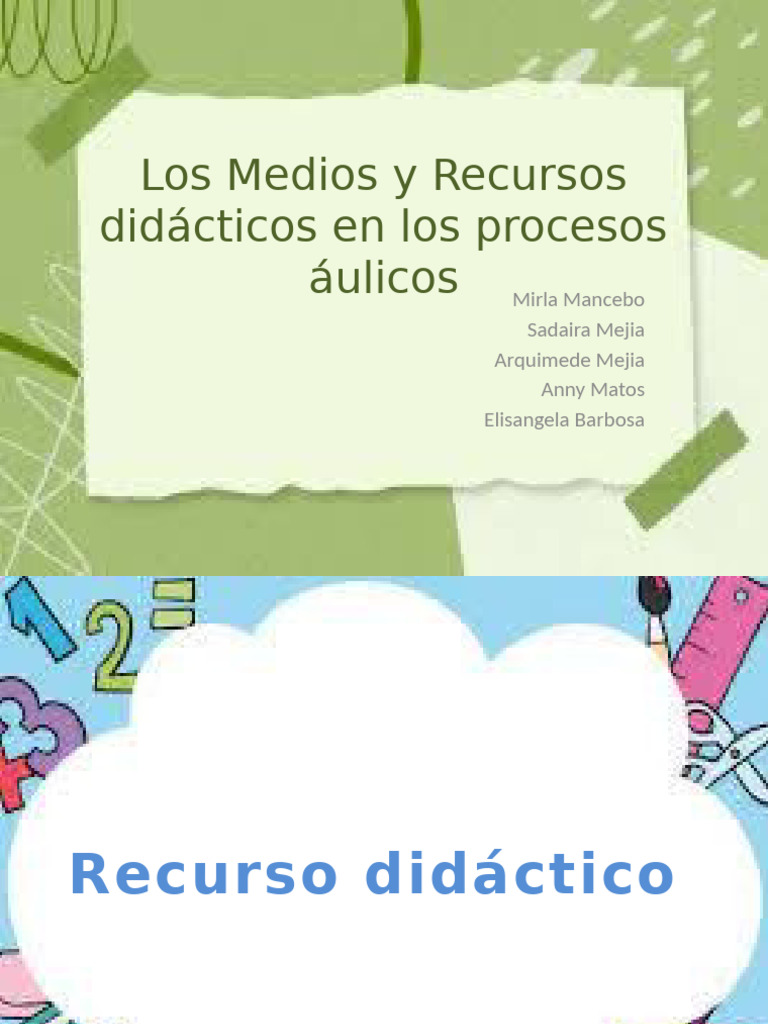 Recursos Didacticos | PDF | Enseñando | Multimedia