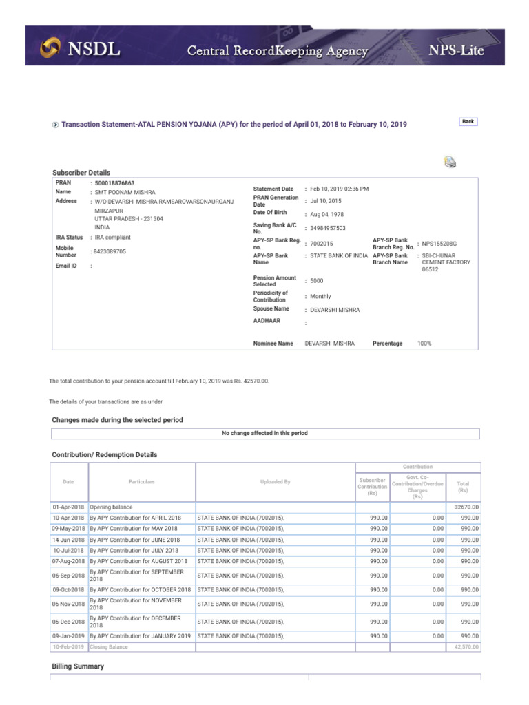 Welcome To Central Record Keeping Agency | PDF | Interest | Personal Finance