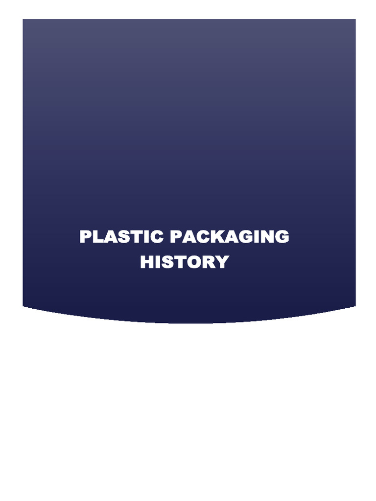 Plastic Packaging | PDF | Plastic | Organic Polymers