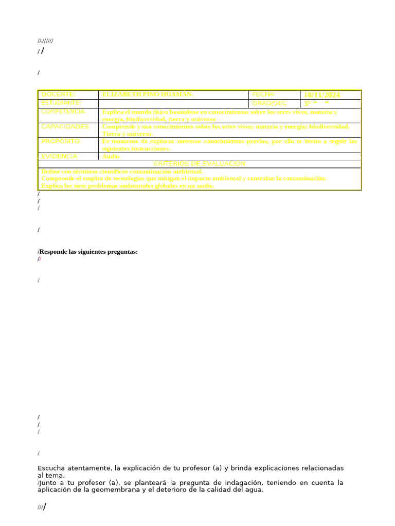 Documento Recuperado | PDF | Entorno natural | Contaminación