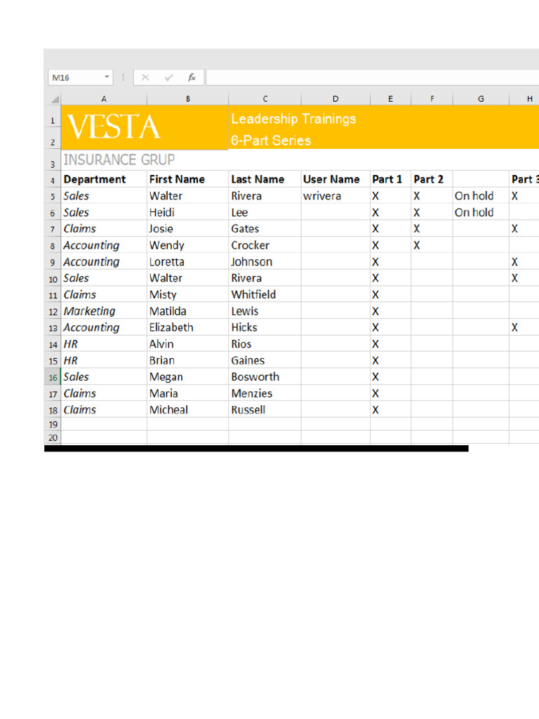 Latihan Excel 1 | PDF