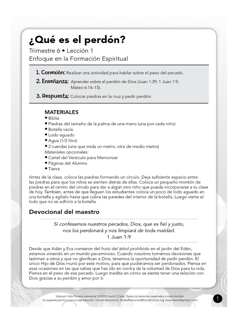 Libro 6 | PDF | Pecado | Perdón