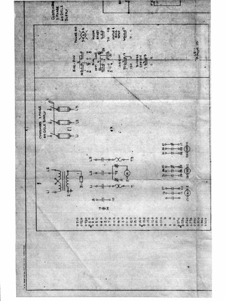 Bliss C-75 and C-110 Service Schematic | PDF