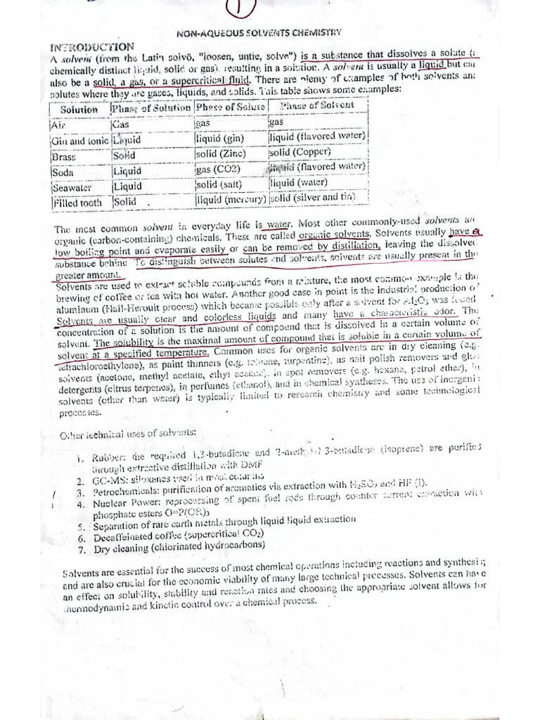 CHM425 First Lecture Note | PDF
