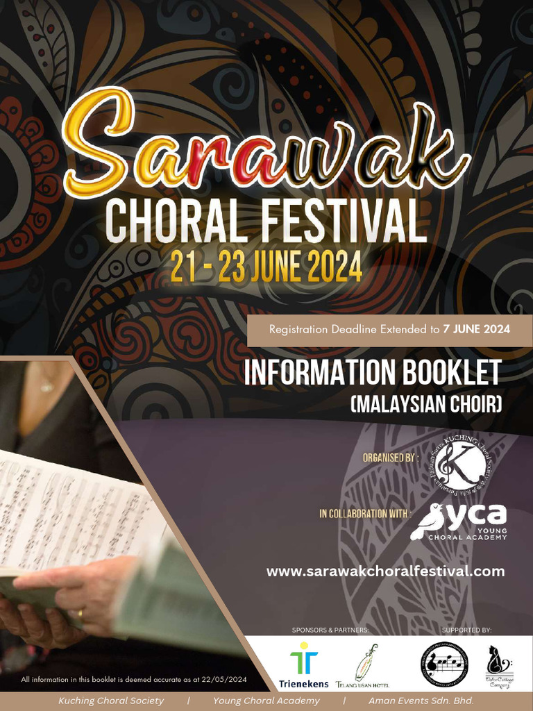 (MALAYSIAN) SCF INFO BOOKLET - Compressed | PDF | Choir | Performing Arts
