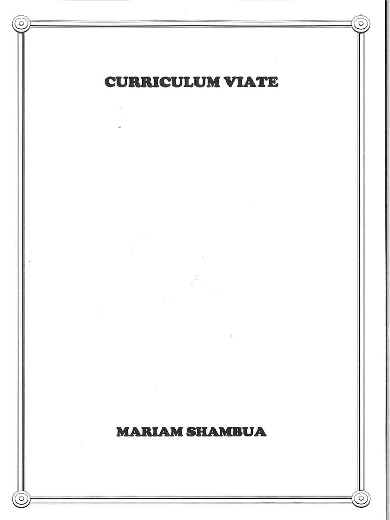 CV Miriam | PDF