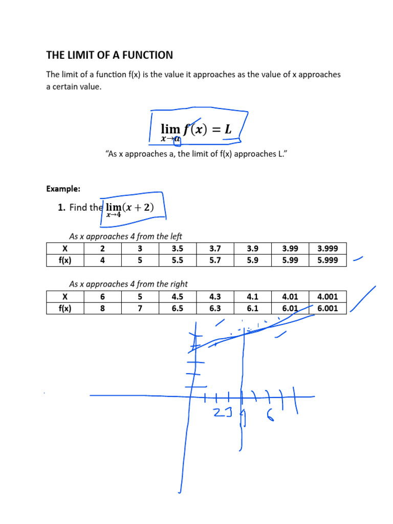 Understanding Function Limits and Theorems | PDF | Mathematical Analysis