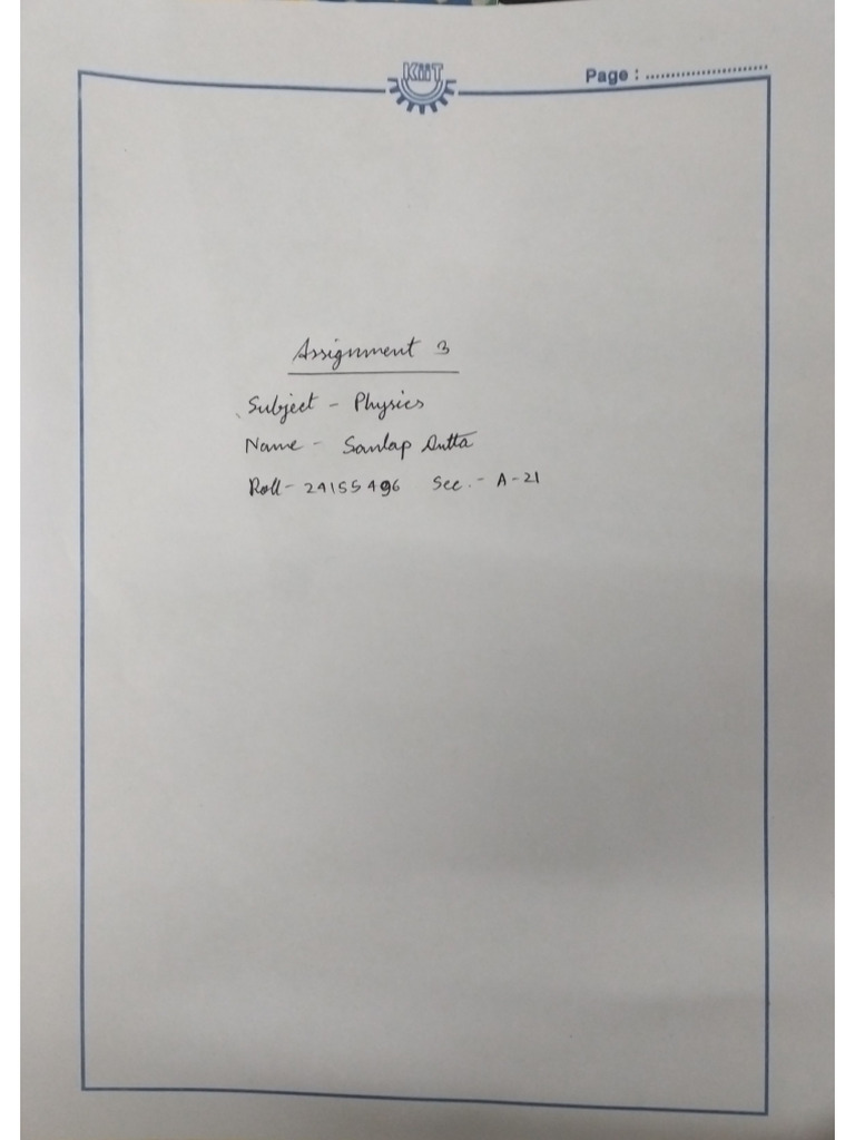 Assignment | PDF