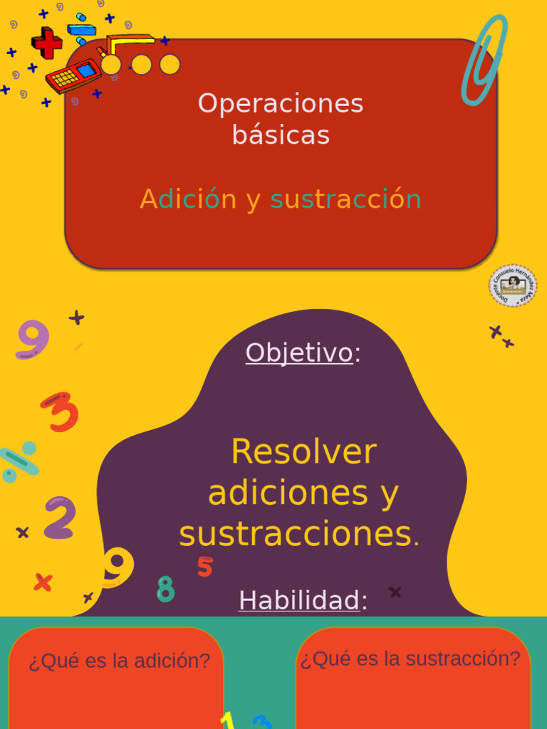 Rimas y Números: Adición y Sustracción | PDF
