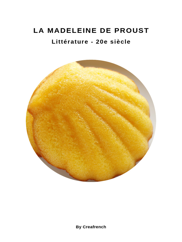 La madeleine de Proust : souvenirs et symboles | PDF | Marcel Proust