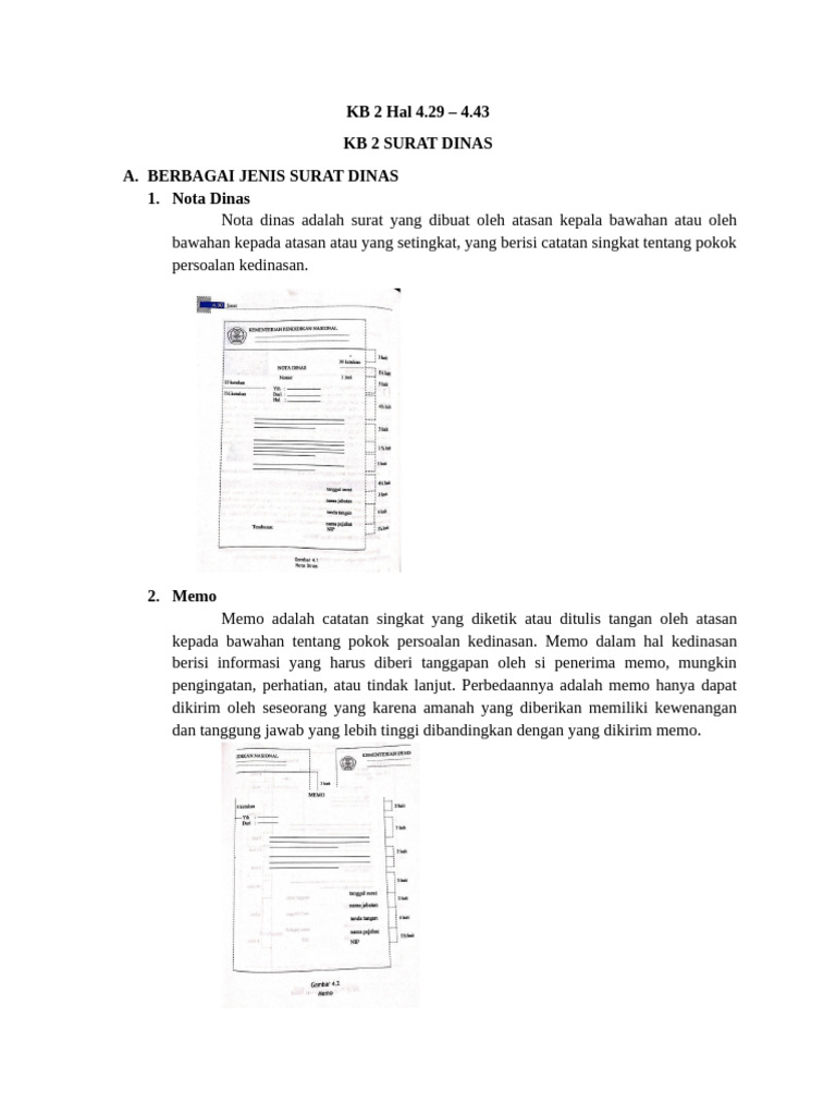 Ringkasan Keterampilan Menulis KB 2 Surat | PDF