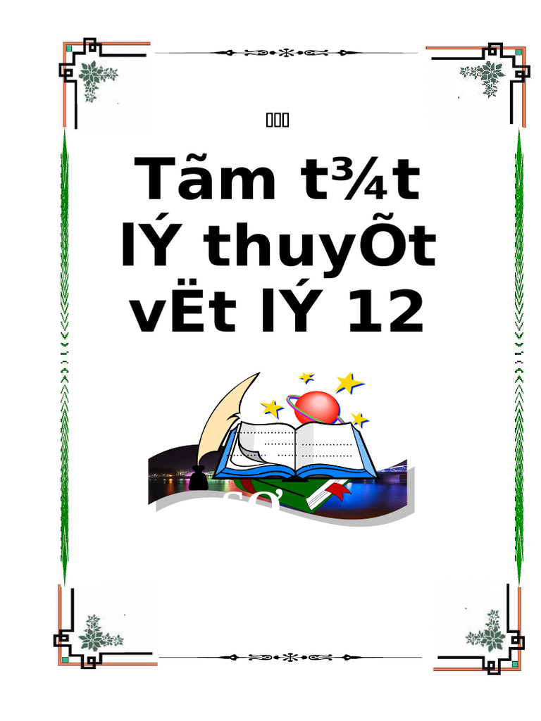 Tom Tat Li Thuyet Vatli 12 | PDF
