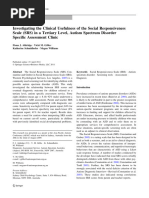 Social Responsiveness Scale, Second Edition (Srs-2) | PDF | Autism ...