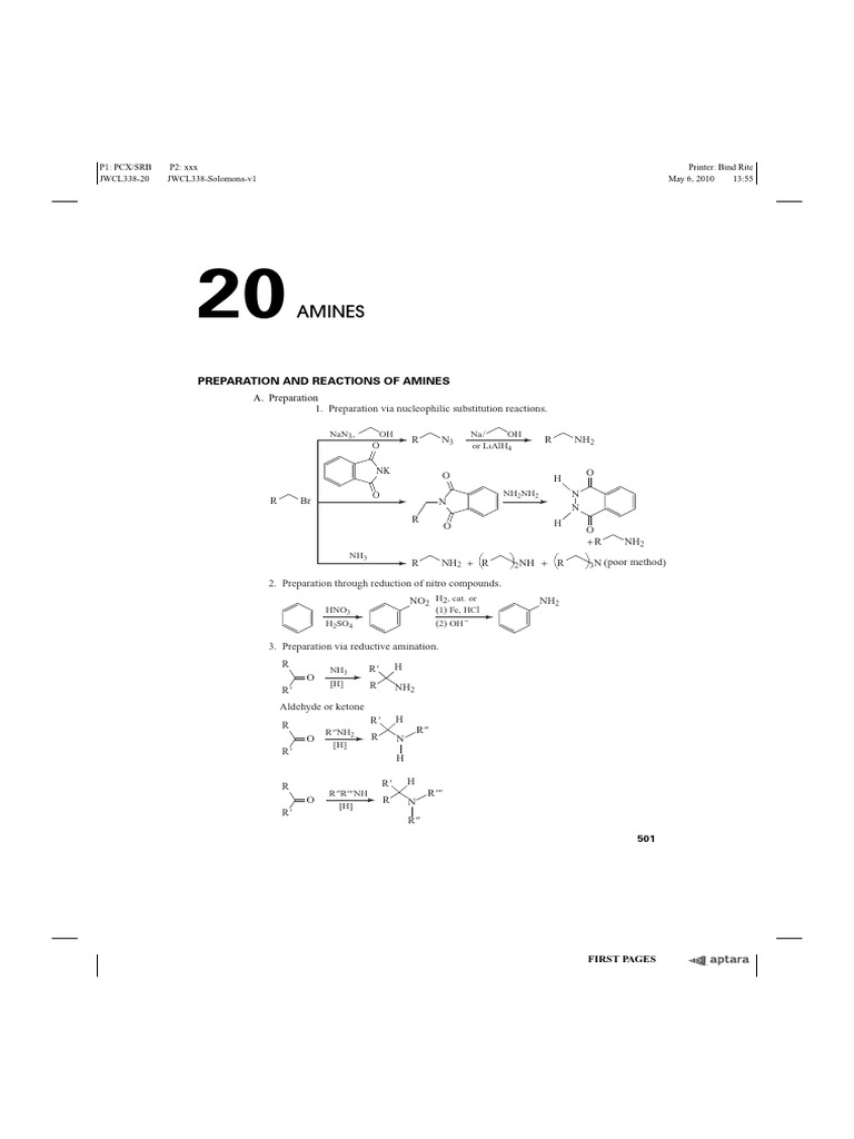 CH 20 | PDF | Amine | Ether