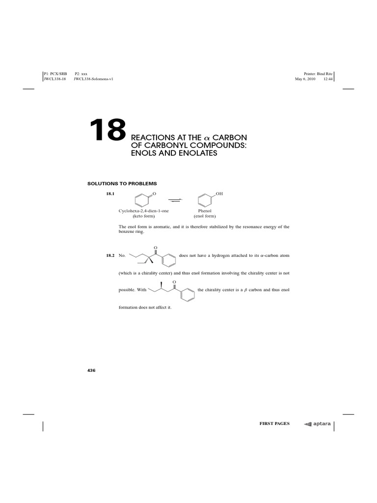 CH 18 | PDF | Chemical Compounds | Organic Reactions