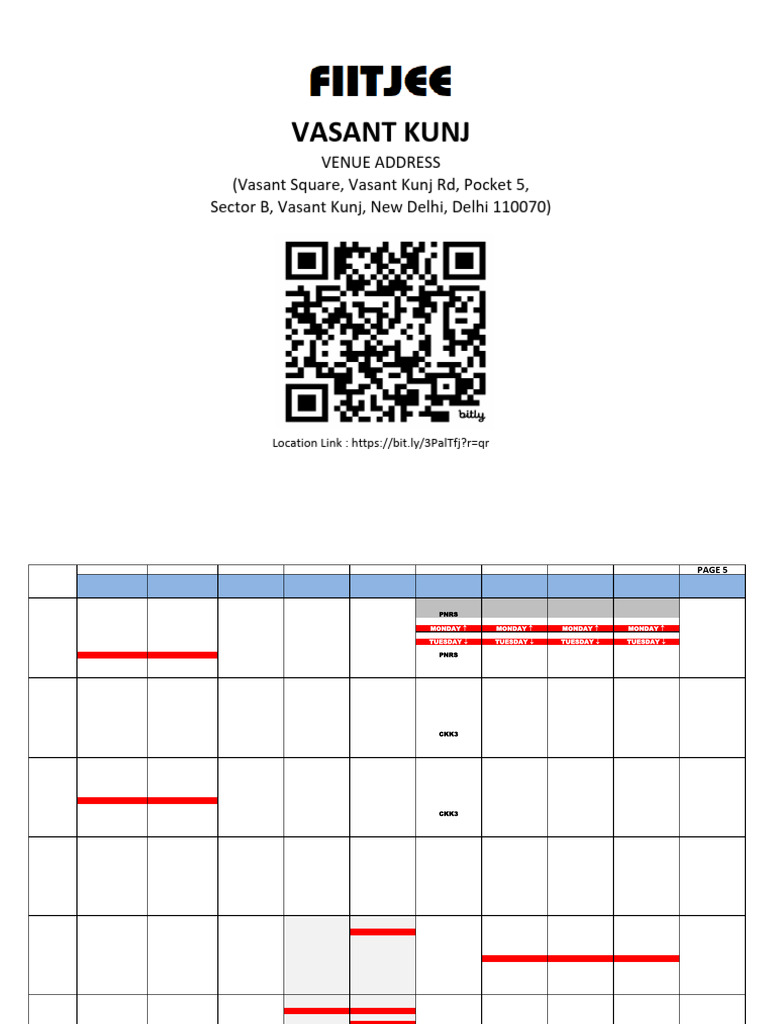 Vasant Kunj: Venue Address (Vasant Square, Vasant Kunj RD, Pocket 5, Sector B, Vasant Kunj, New ...