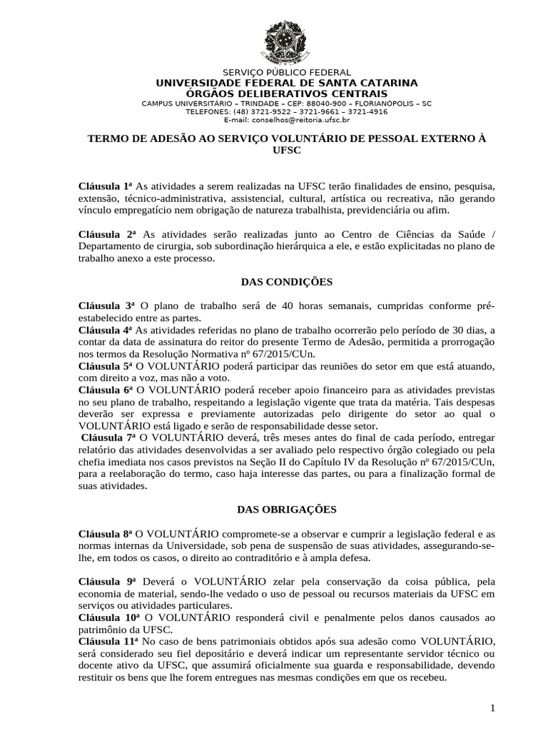 Termo de Adesão Editado | PDF