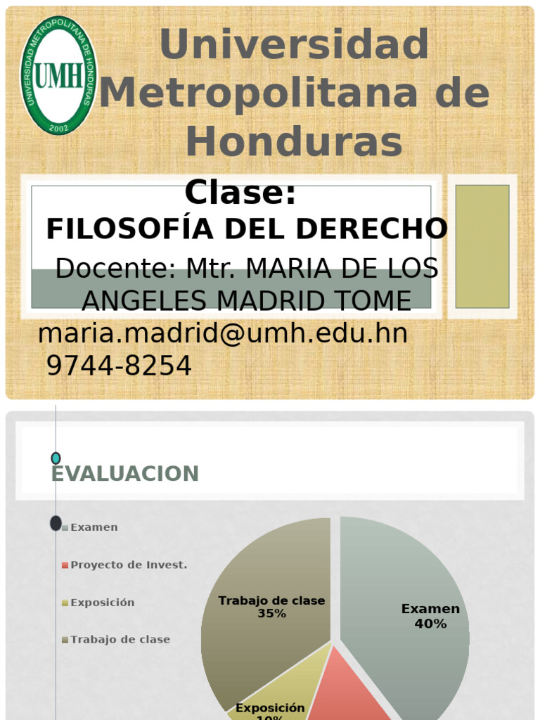 Filosofía del Derecho: Exposiciones y Evaluaciones | PDF | Platón | Método científico