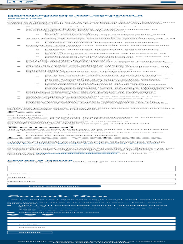 Requirements For Securing A Private Employment Agency License - Duran ...