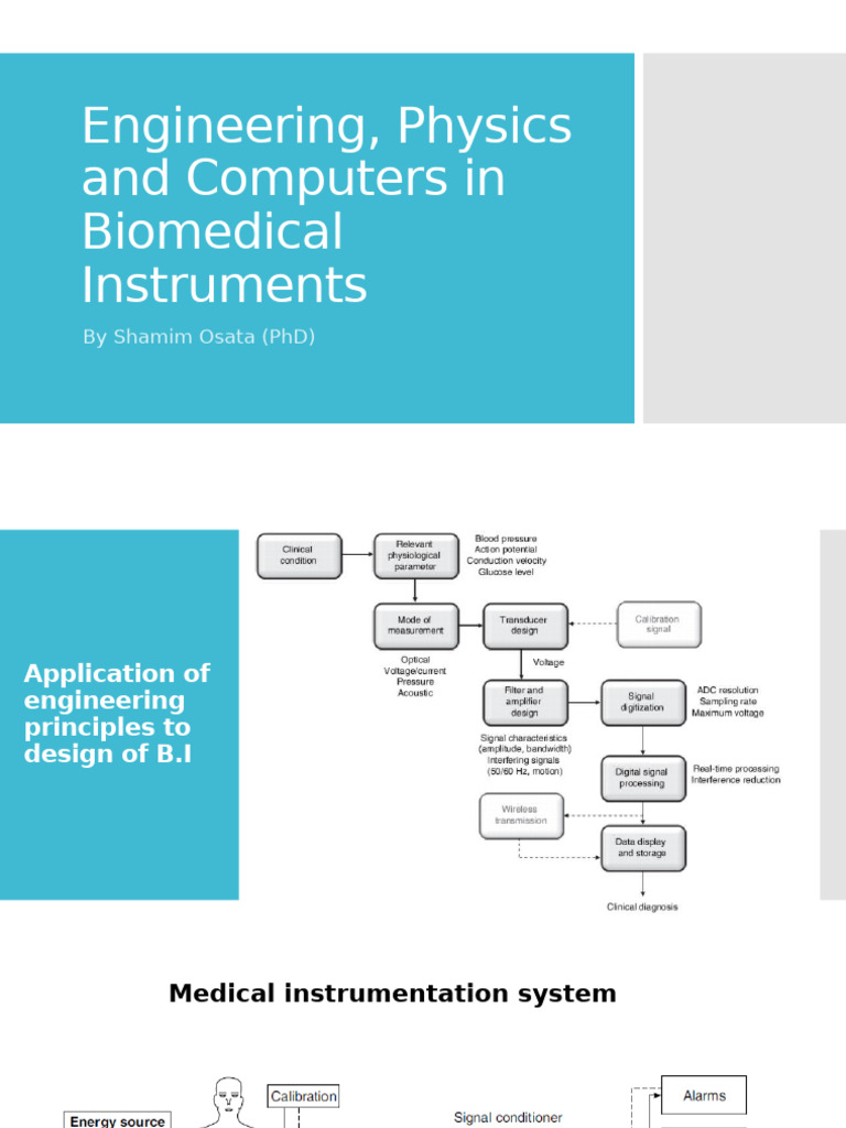 Microprocessors in Biomedical Instrumentation | PDF | Analog To Digital ...