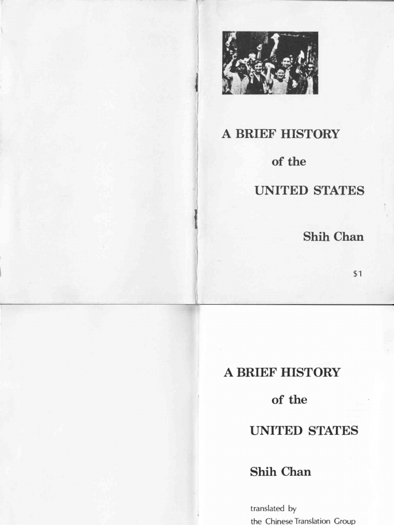 A Brief History of The United States Shih Chan 1972 | PDF | Thirteen ...