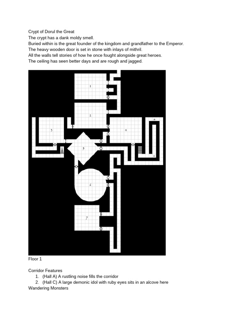Crypt of Dorul the Great | PDF