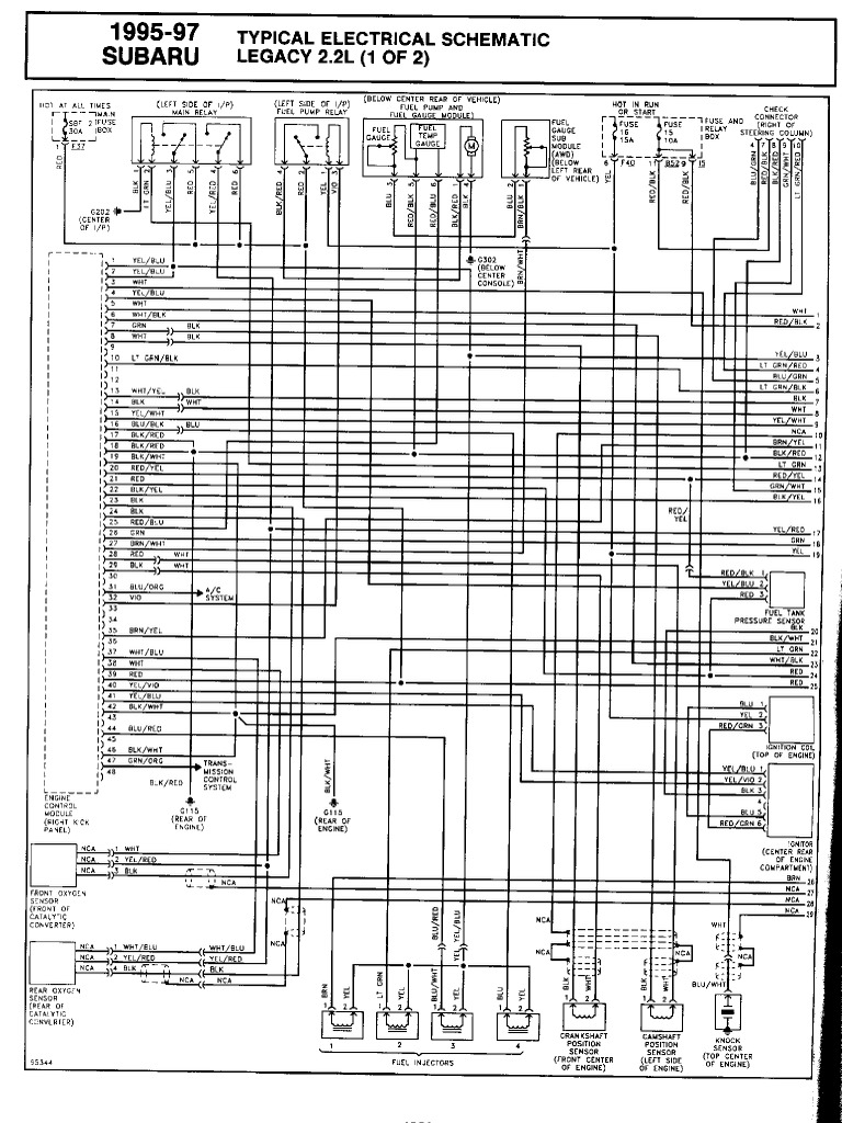 PCM Wiring Diagrams 1995-97 | PDF