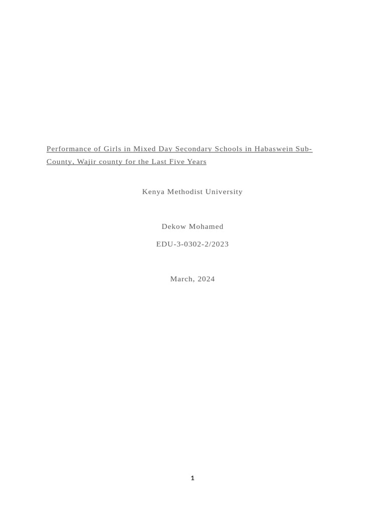 Research Proposal - 1 | PDF | Sampling (Statistics) | Data Analysis