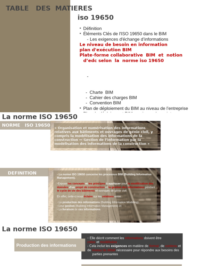 Bim - Iso 19650 | PDF | Building information modeling | Sécurité des ...