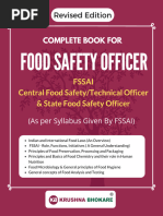 FSSAI Previous Year Question Paper 7 @ | PDF | Foods | Food Safety