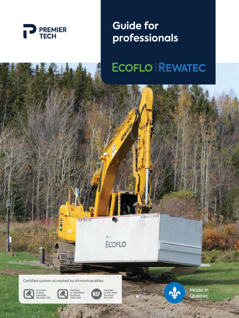 Ecoflo Biofilter Installation Guide | PDF | Septic Tank | Water Treatment
