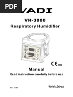 Hamilton H900 Humidifier Quick Guide | PDF | Humidity