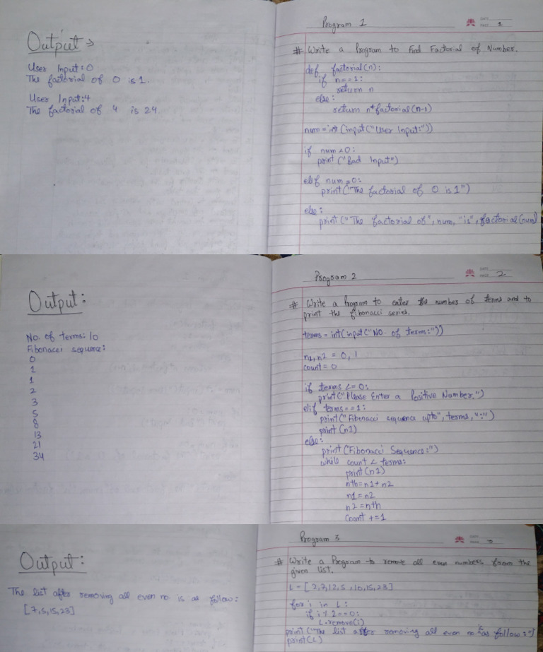 Cs Practical (HHW) | PDF