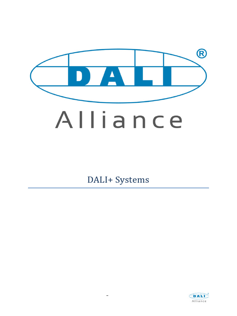 Dali Alliance Technical Guide To Dali Systems Sept 2021 | PDF ...
