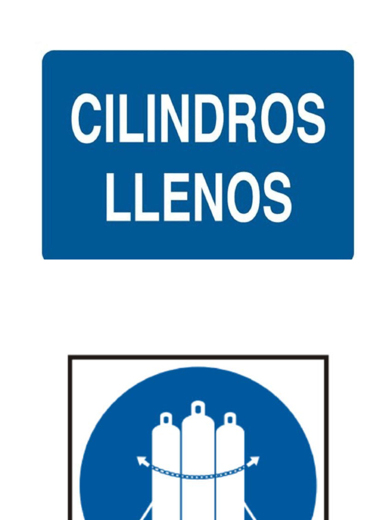 Señalización Cilindros | PDF