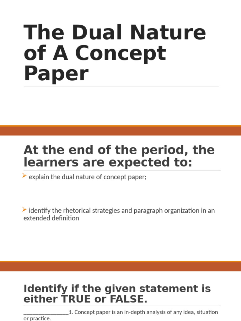 EAPP Week 8 | PDF | Definition | Concept