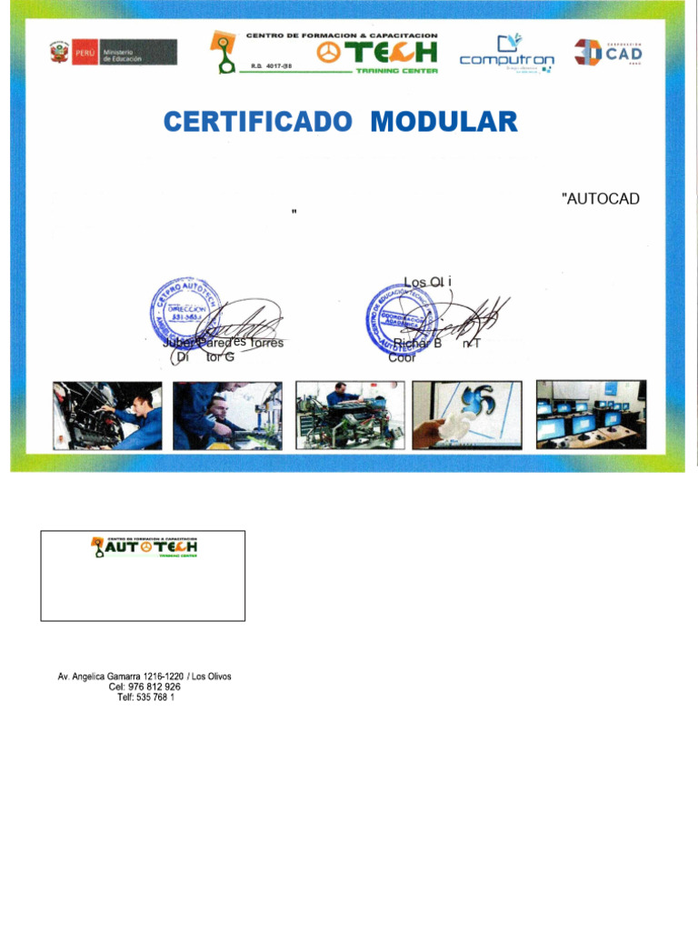 Certificado Ibrahim Lizama | PDF