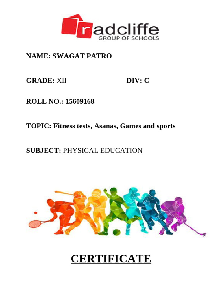 PE Project5 | PDF | Sports & Recreation | Wellness
