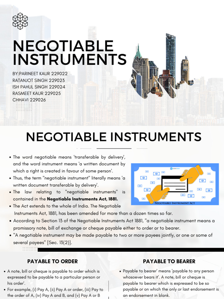 Group 5 | PDF | Negotiable Instrument | Cheque