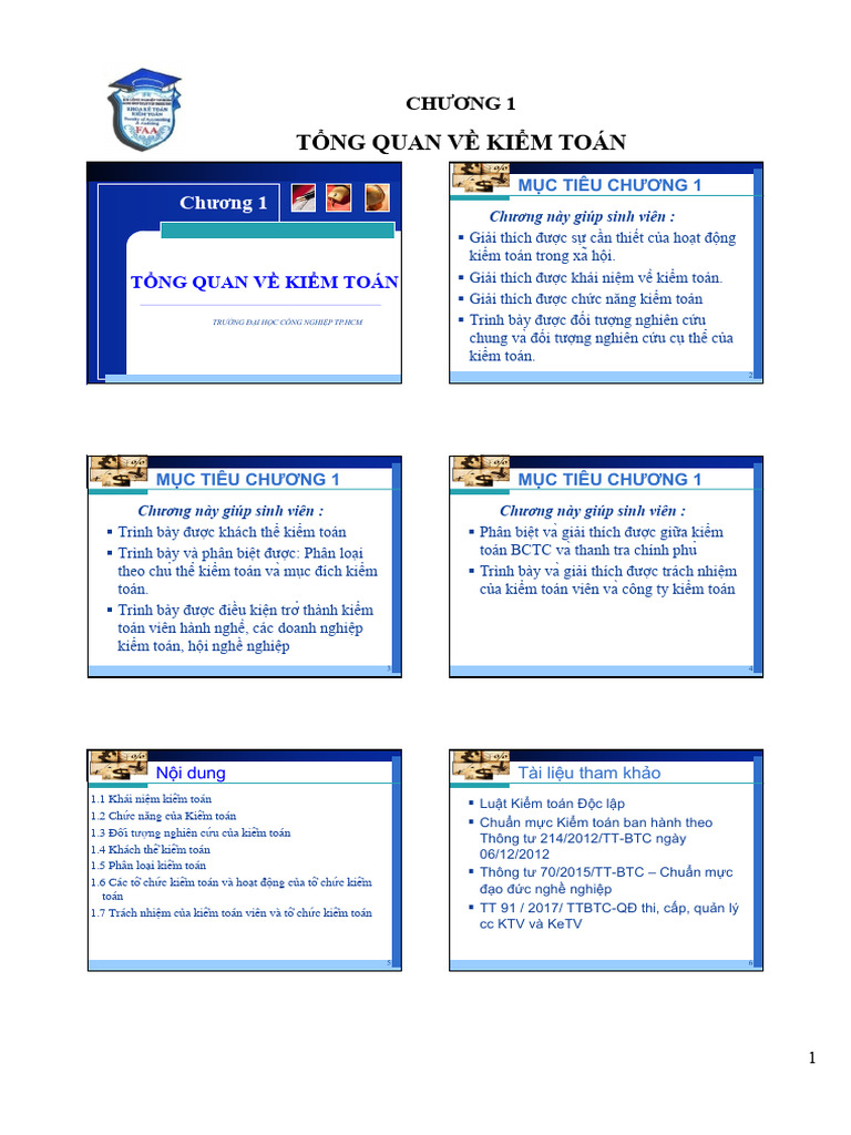 SV - C1 - Tong Quan Kiem Toan-2021 | PDF