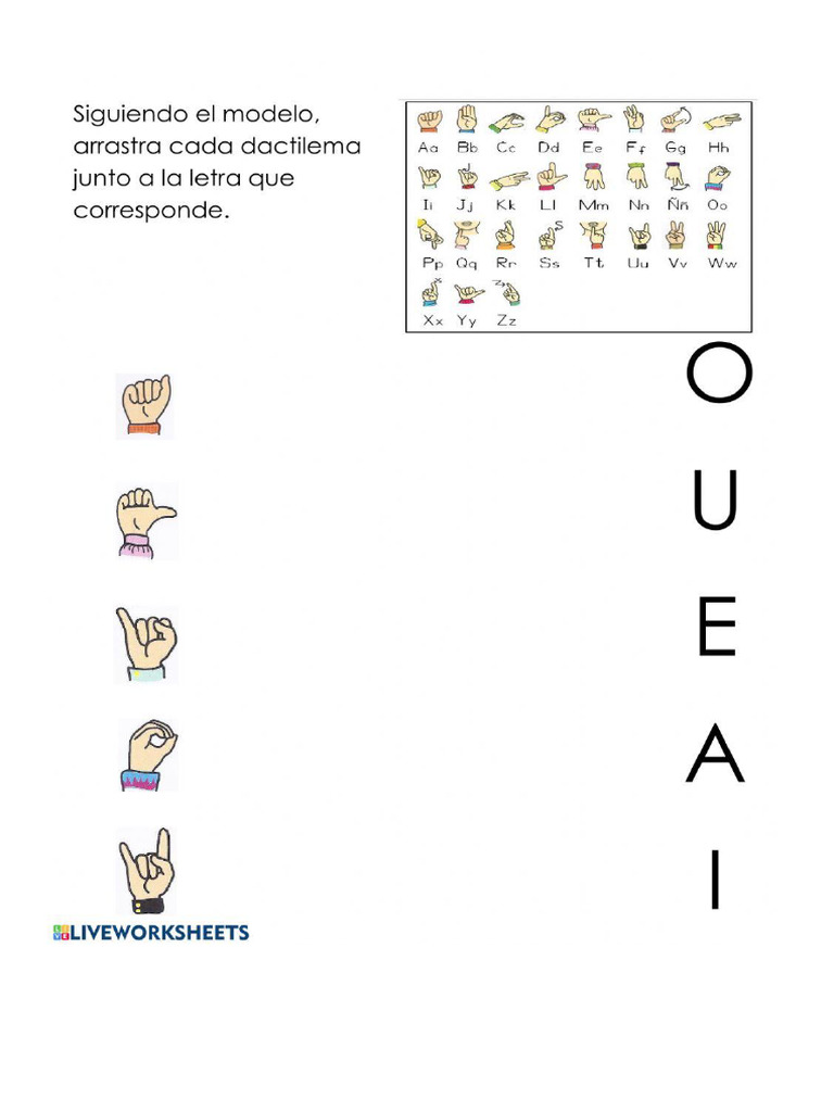 Las Vocales LSCH | PDF