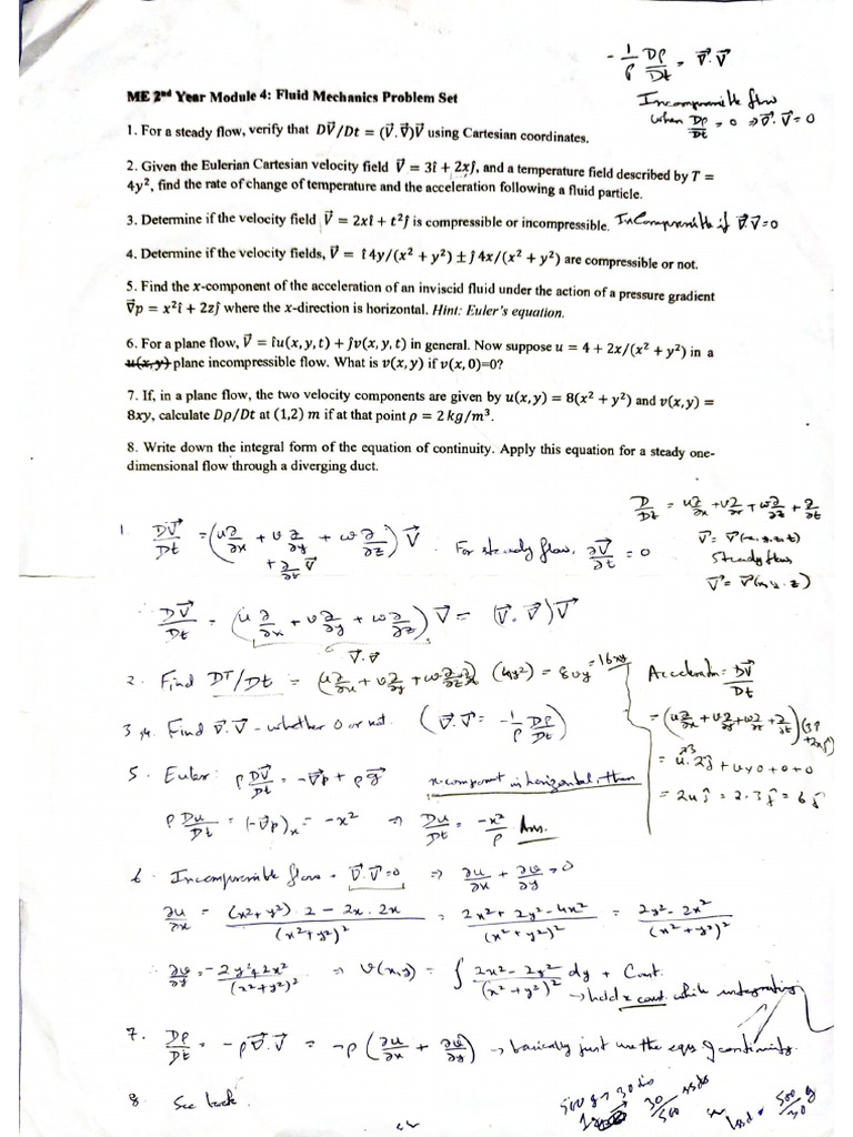 Physics Fluid Mechanics | PDF