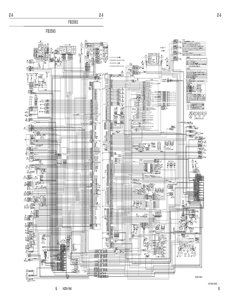 GR-250N-1 Carrier Electric Circuit Diagram - FB3593 | PDF