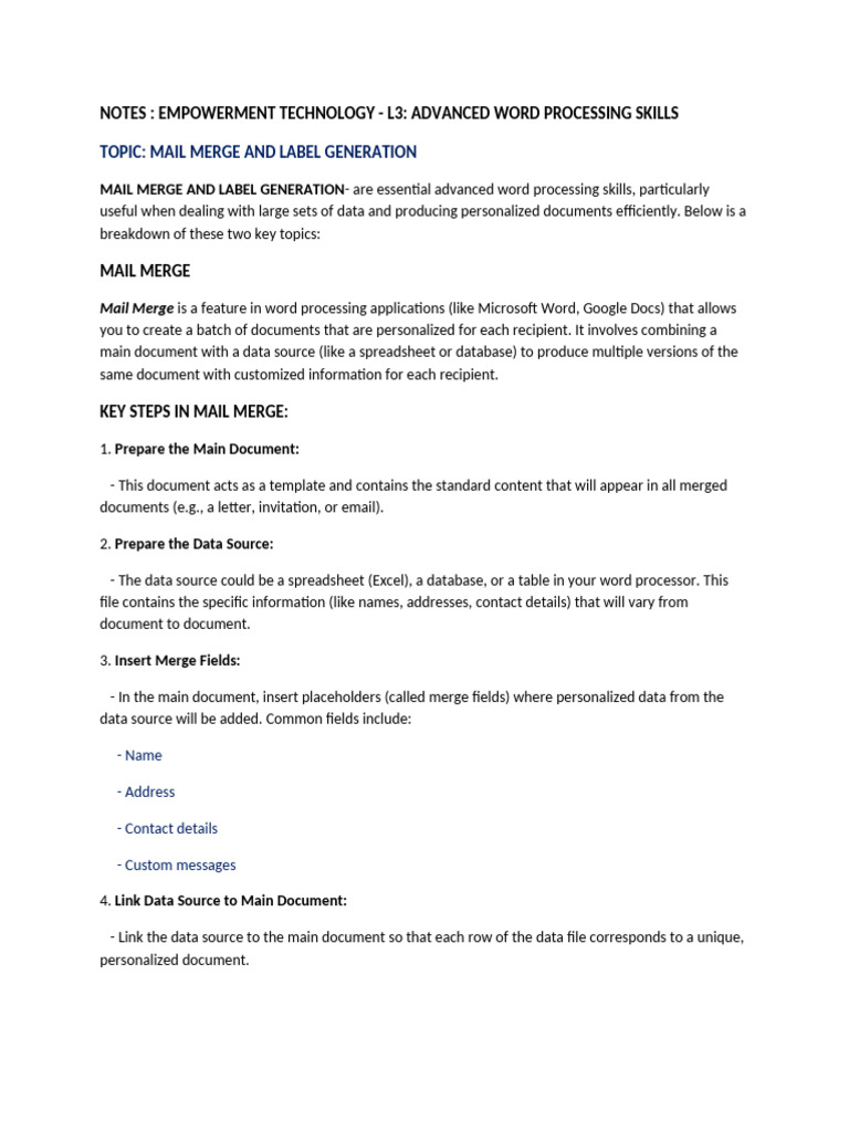 EMPOWERMENT TEC WPS Office | PDF | Microsoft Word | Page Layout