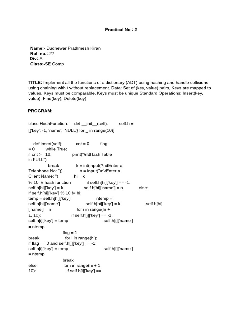 Dsa 2 Prathmesh | PDF | Applied Mathematics | Algorithms Dsa 2 Prathmesh | PDF | Applied Mathematics | Algorithms