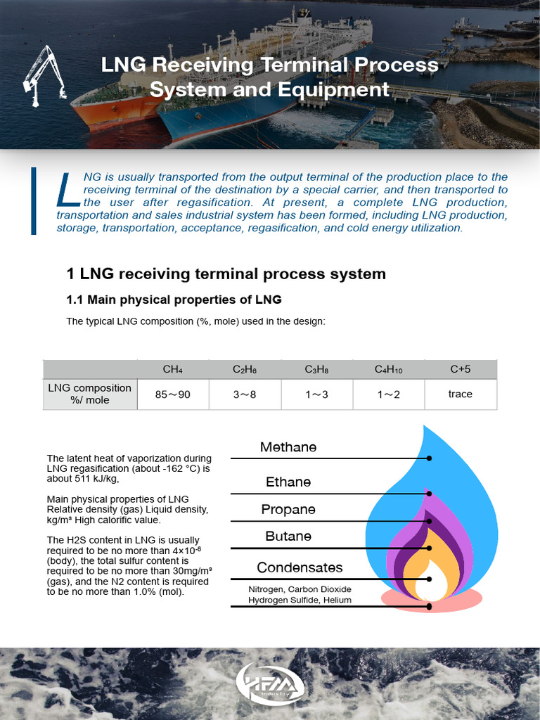 Lng Receiving Terminal Process System And Equipment Pdf Liquefied Natural Gas Pump