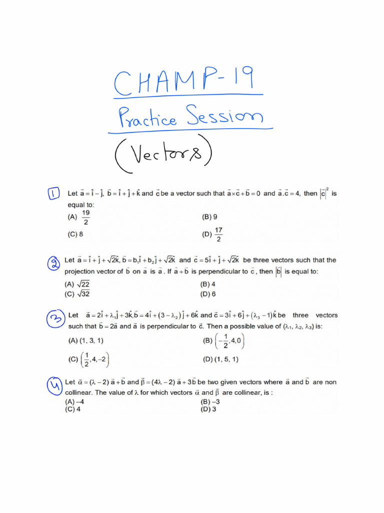 Champ-19 Que Ans | PDF