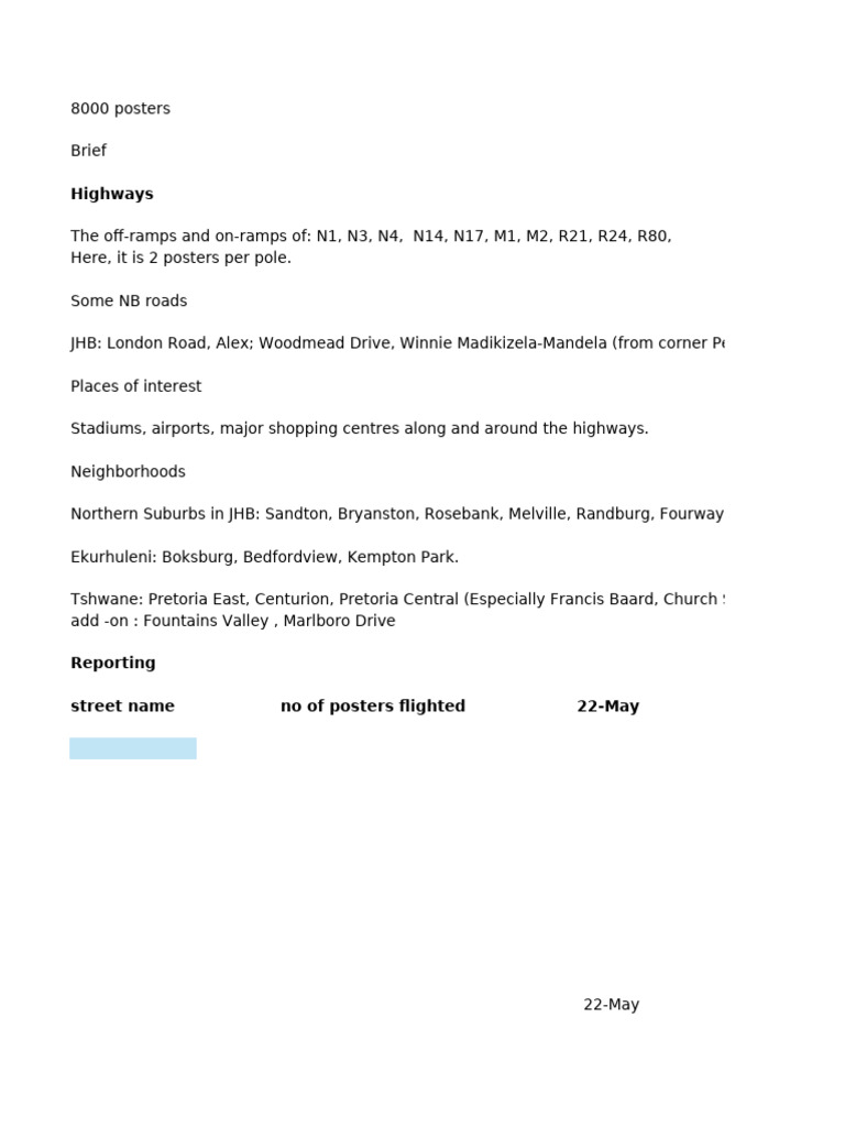 Postering Reporting 22may | PDF