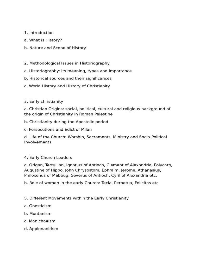 History | PDF