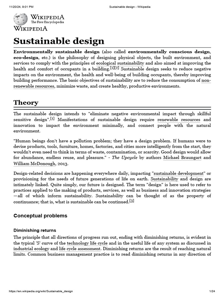 04 Sustainable Design | PDF | Sustainable Design | Sustainability